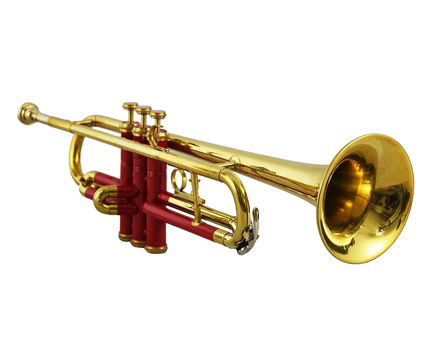 Trumpet, Bb RED brass Colored - Walmart.com