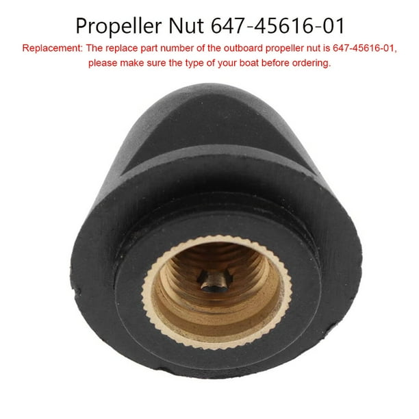 Boat Propeller Nut Professional Ship Outboard Fixing Part Removable 4HP ...