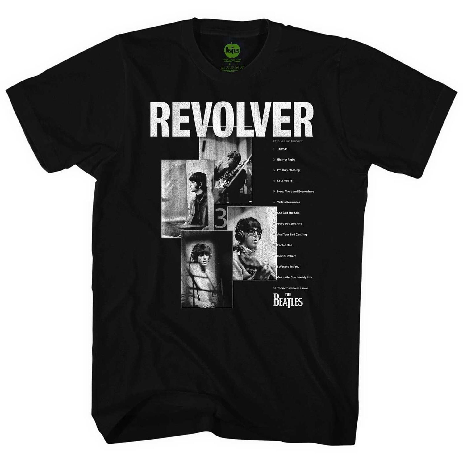 Click here for The Beatles Adult Revolver Track List Cotton T-Shi... prices