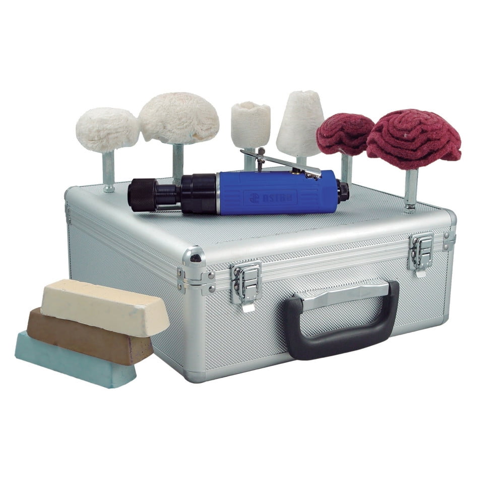 Astro Pneumatic 3059 10-Piece Buffs and Rouge Air Buffer Kit - Walmart.com
