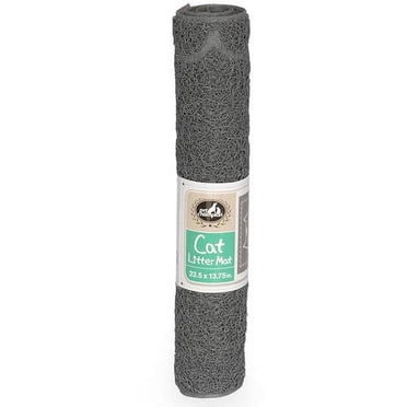 Pet Champion, 2-Layer Sifting Cat Litter Mat, Black - Walmart.com