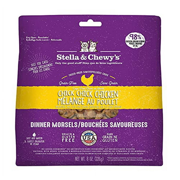 Stella & Chewy’s Freeze-Dried Raw Cat Dinner Morsels – Grain Free ...