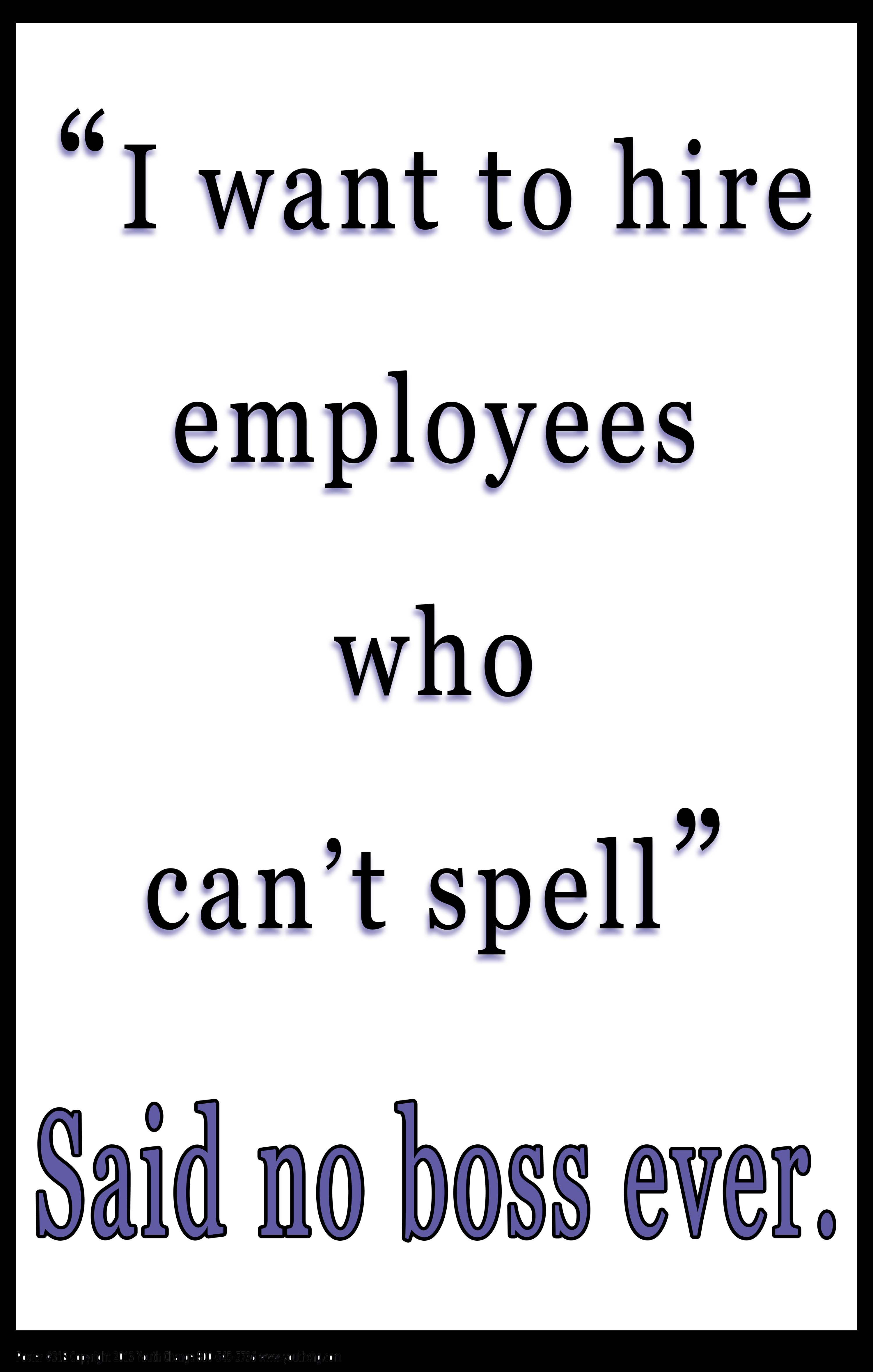 Youth Change Poster #318 The Poster That Motivates Students to Care ...