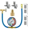 Refrigerator Freon Recharge Kit|R134A AC Refrigerant Charge Hose Kit ...