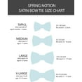 Spring Notion Boys' Pre-tied Banded Satin Bow Tie - Walmart.com