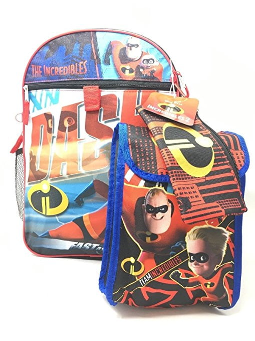 Incredibles (DASH) 5-Piece Backpack Set - Walmart.com
