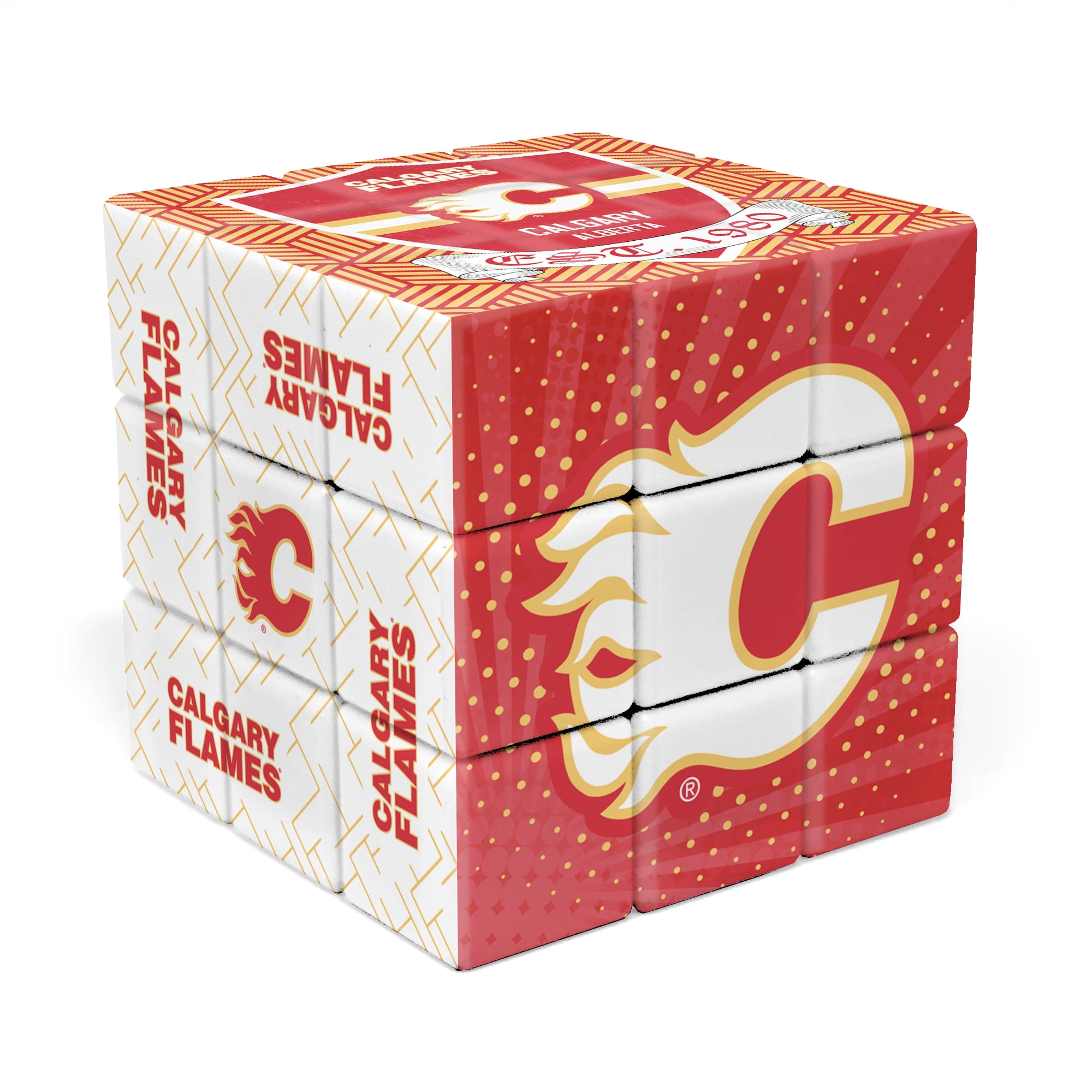 Click here for Party Animal Nhl Speed Cube Calgary Flames prices