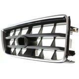 Grille Assembly Compatible With 2003-2005 Subaru Forester Chrome Shell ...