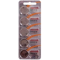 Maxell CR2016 Lithium Coin Cell Battery - 90mAh - 1 Piece Tear Strip ...