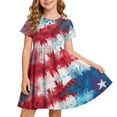 Babcutegg Independence Day Themed Printed Skirt Dress With Short ...