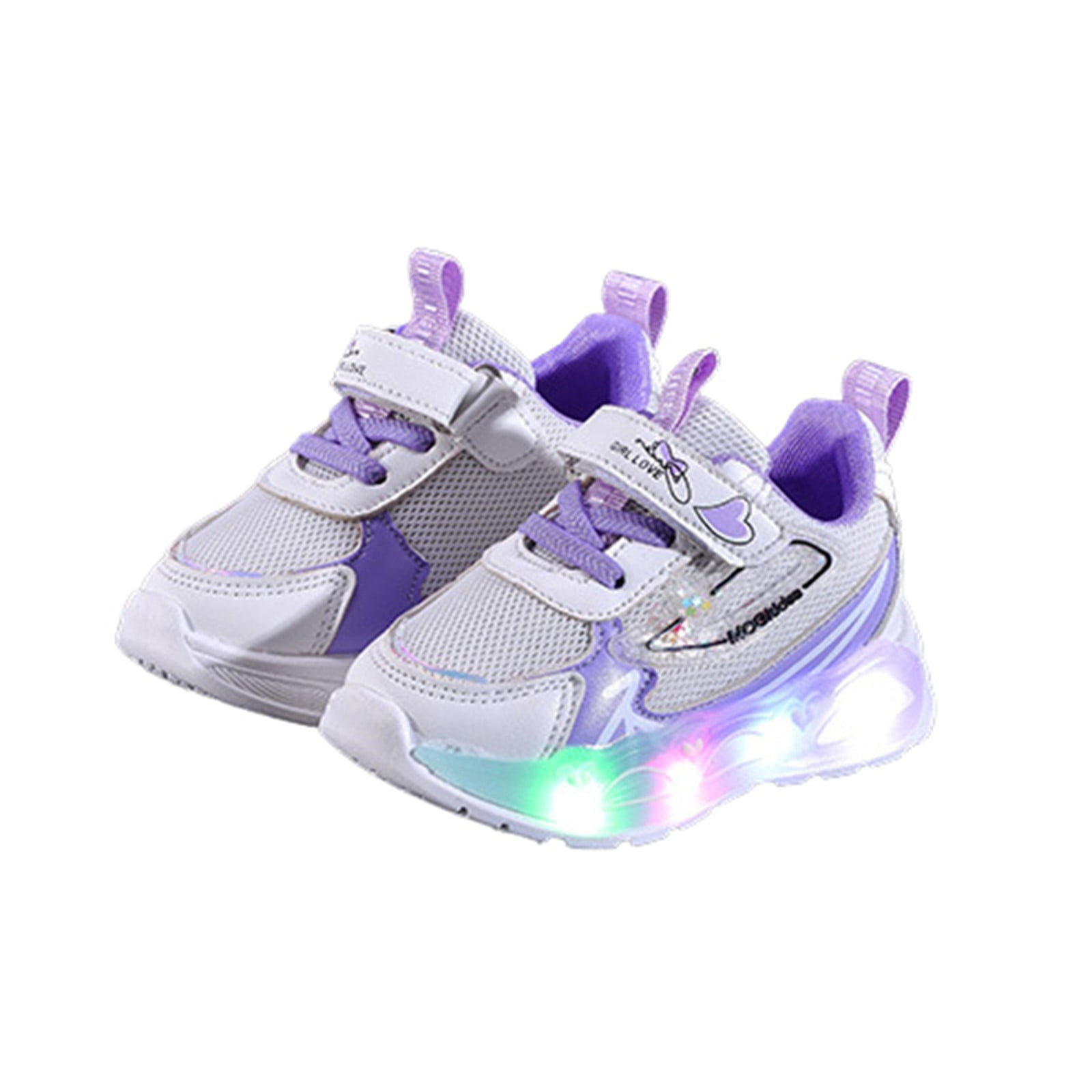 Click here for Jmofsff Childrens Shoes - Girls Light Up Sneakers... prices