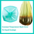 100 Count 4 Gallon Trash Bags, Small Colorful Garbage Bags with Handle ...