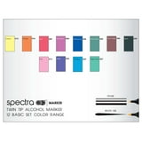 Chartpak Spectra AD Marker Set, 12-Colors - Walmart.com