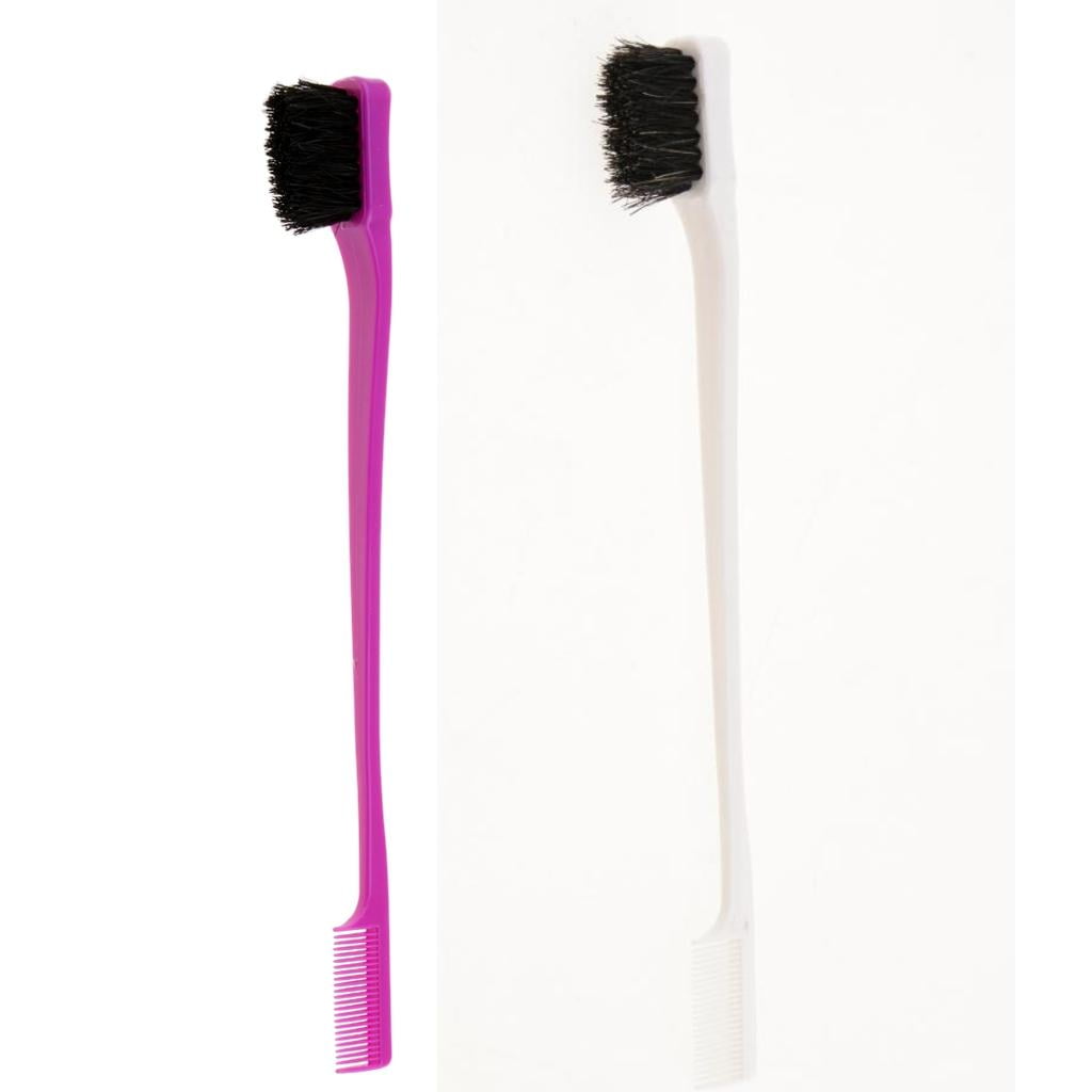 Click here for Milaget 2 Pack 7 In Plastic Hair Edge Brush  Doubl... prices