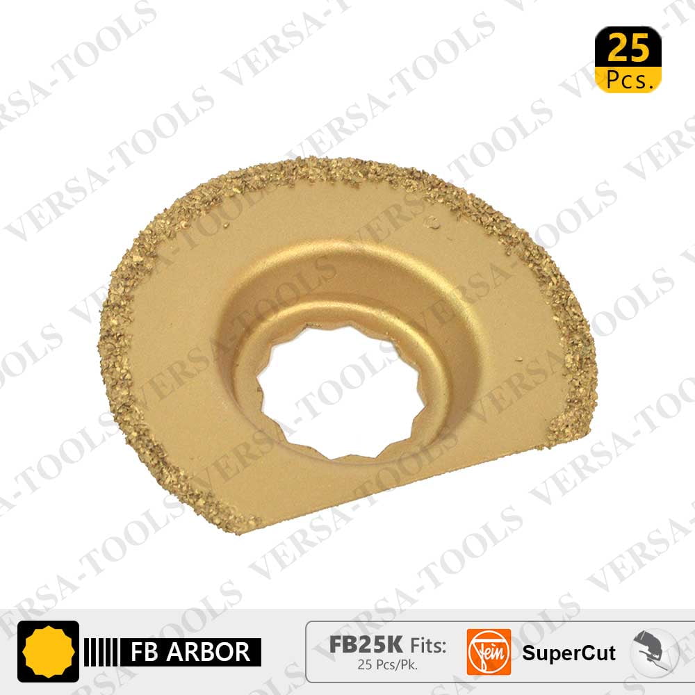 Versa Tool FB50K 63mm Semi-Circular Carbide RASP, 8mm Offset Mount Fits ...