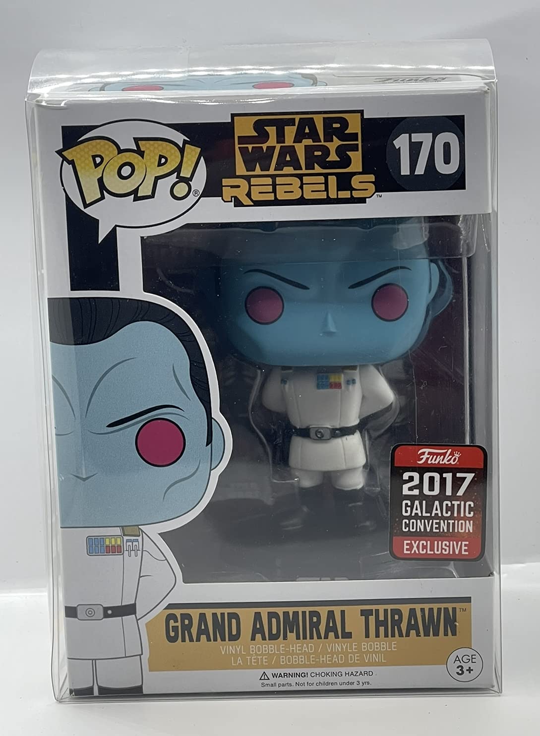 Funko Pop! Star Wars - Grand Admiral Thrawn 2017 Star Wars Galactic ...