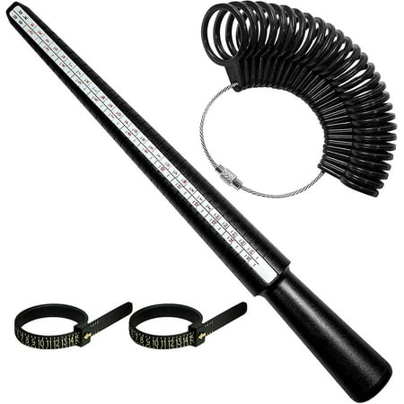Ring Sizer Measuring Tool Set, Ring Mandrel For Jewelry Making And ...