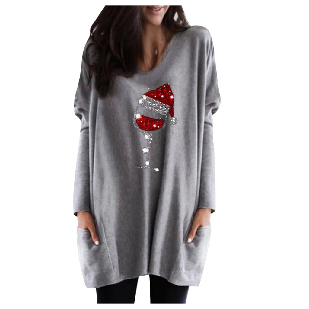 Click here for Unbranded Womens Christmas Print Long-Sleeved Swea... prices