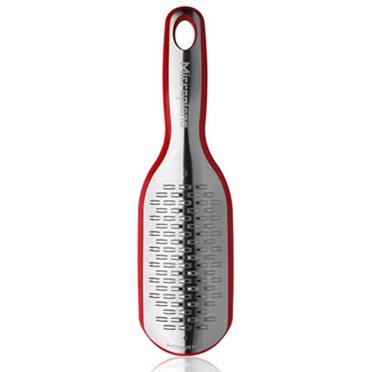 Microplane Artisan Series Bi-Directional Ribbon Cheese Grater - Red ...