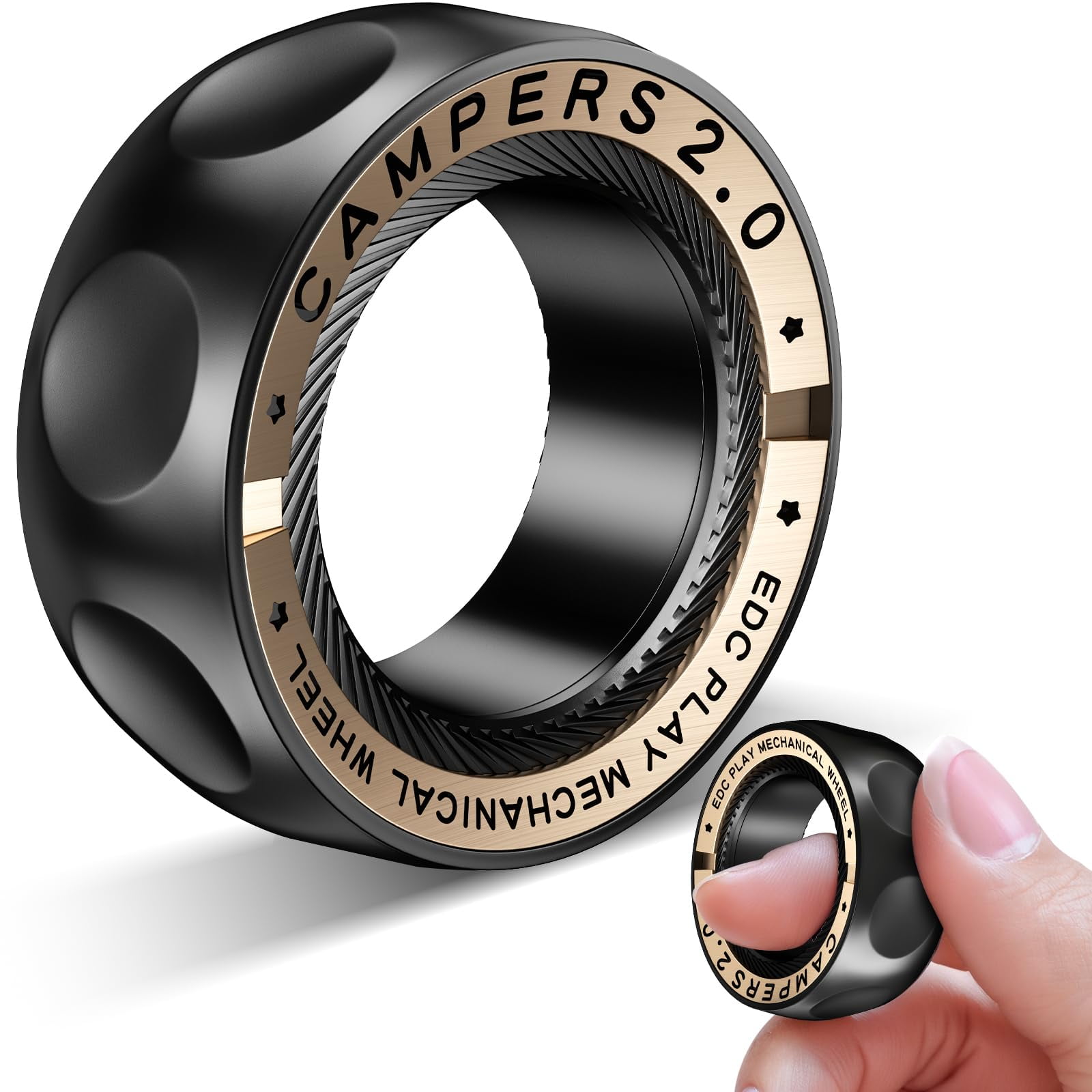 Anillos magnéticos Fidget Spinners INNÔPLUS para adultos y niños ...