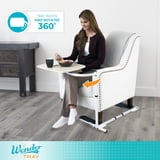 Stander Wonder Tray, Adjustable Swivel TV Tray Table, Large Laptop ...