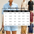 2 Piece Lounge Set for Women Short Sleeve Stand Collar Partial Button ...