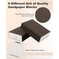 60 packs of sanding blocks, washable and reusable sanding sponge ...