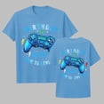 Boys Double Sided Game Controller Birthday Print T-Shirt Kids Crewneck ...