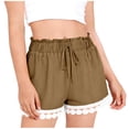 CHEEREAM Girls Baggy Shorts Wide Leg Active Ruffle Elastic Waist ...