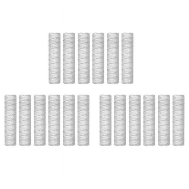 10 Micrometre String Wound Sediment Water Filter ,18 Pack,Whole House ...