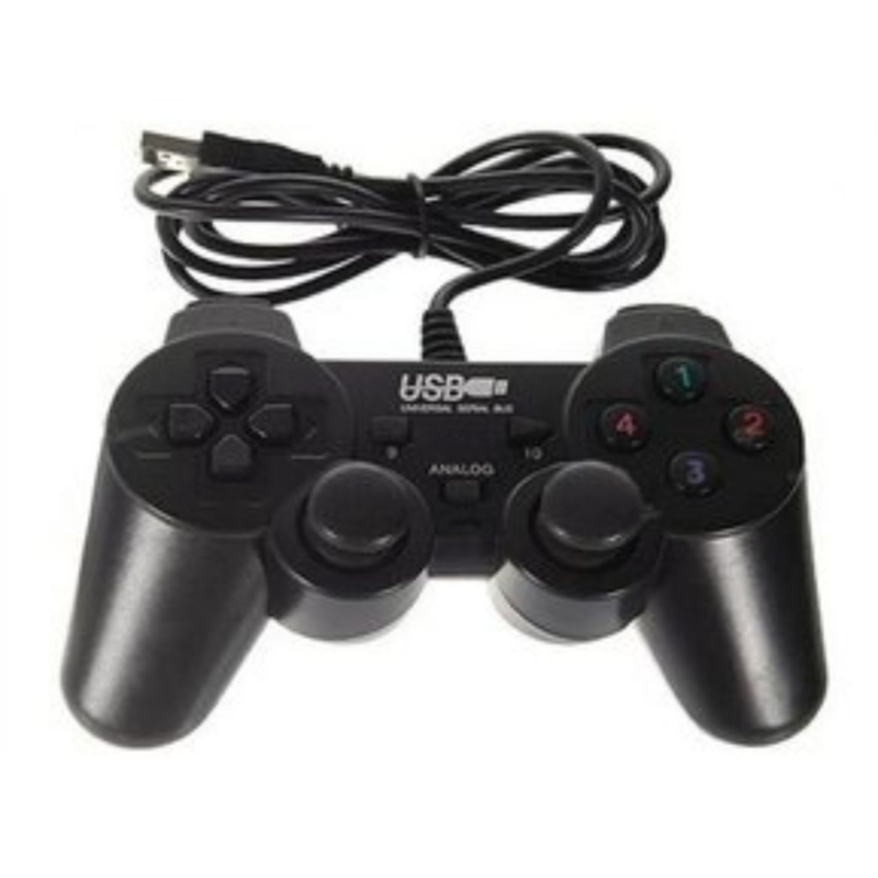 Control con cable USB tipo joystick para PC con Dualshock | Walmart en ...