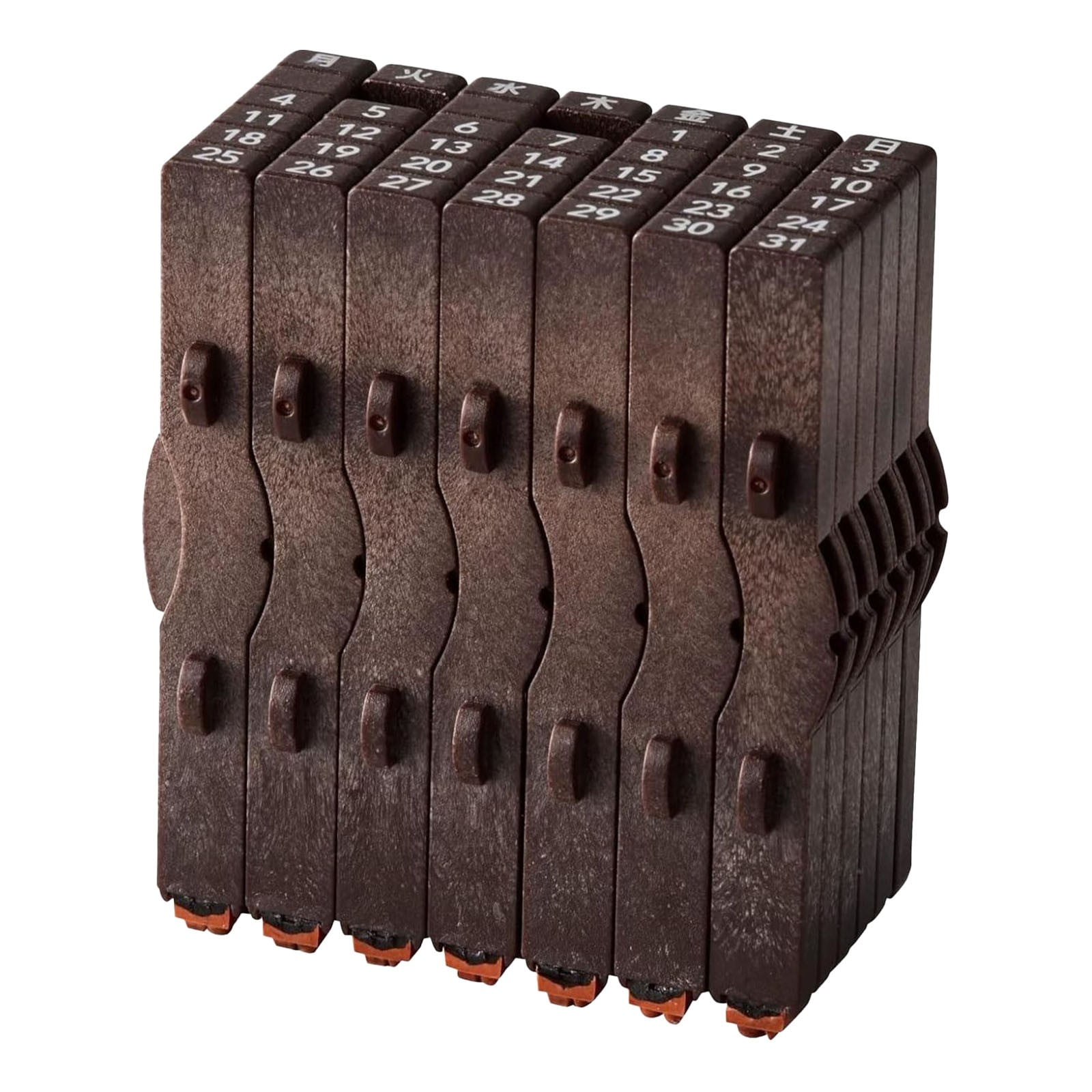 2026 Calendar TimeBlocks Connected Calendar Stamp Consolidated Numbers ...