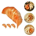 Mixtlocalior 4pcs Artificial Dumpling Model Photography Prop Restaurant ...