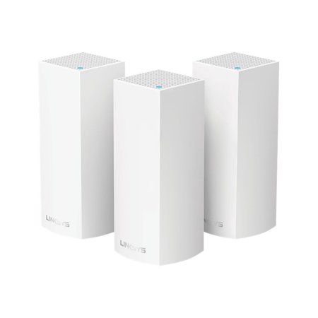 Linksys VELOP Whole Home Mesh Wi-Fi System WHW0303 - Wi-Fi system (3 routers) - up to 6,000 sq ...