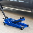3 Ton Horizontal Double Pump Floor Jack, Heavy Duty Steel Racing Floor ...