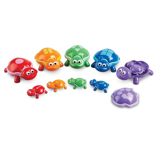 Learning Resources, LRNLER6706, Snap-n-Learn Number Turtles, 1 Each ...