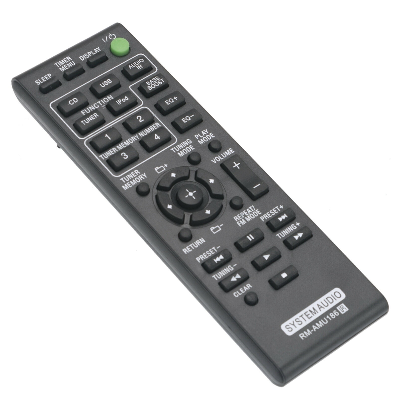 New RM-AMU186 Replace Remote for Sony Audio MHC-EC619iP MHC-EC719iP MHC ...