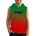 Angala Boys T Shirts Hooded Sleeveless Vest Letter Print Summer ...