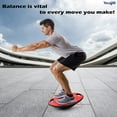 Yes4All Wobble Balance Board, 16 in Surface, for Exercise Balance ...