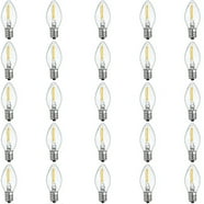 10 Pack Silicone Dipped LED Night Light Bulbs, C7 Replacement Light Bulbs – 0.7w Equivalent to ...