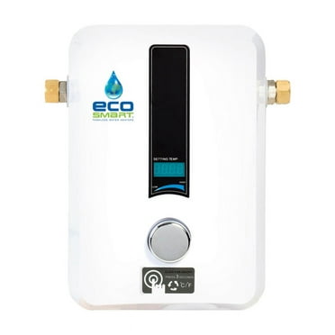 EcoSmart ECO27 27 kW Hot Water Heater, 240V Electric Tankless - Walmart.com