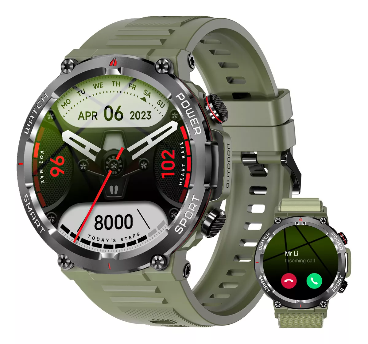 Reloj Smartwatch Blackview R7 Pro Color Negro Reloj Inteligente Smart ...