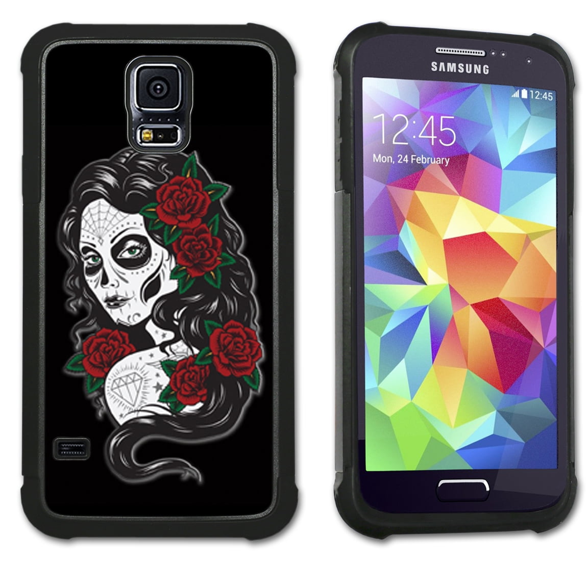 Goth Girl - Maximum Protection Case / Cell Phone Cover with Cushioned ...