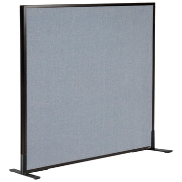 OFM RiZe Series 47" x 37" 8-Unit Full Vinyl Privacy Station Panel ...