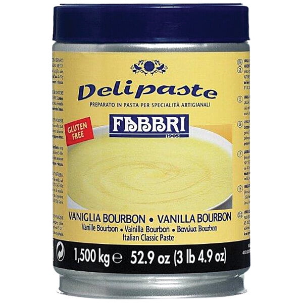 Fabbri Delipaste 1.5 kg Vanilla Bourbon Flavoring Paste - Walmart.ca