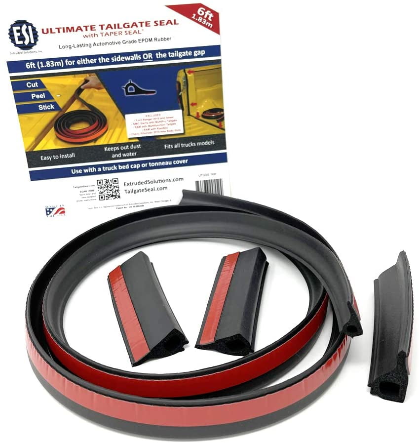 ESI Ultimate Tailgate Seal with Taper Seal 6ft for Pickup Truck ...