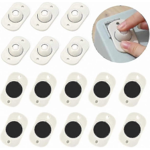 16-Pack Mini Plastic Swivel Casters with Nylon Balls for Small ...