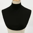 Women's Cotton Mock Turtleneck Dickey Half Top Collar Neck Blouse False ...