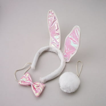 Party Decoration Plush Satin Bunny Ears- Pack Of 12 - Walmart.com