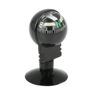 Directional Ball Compass with Mini Suction Cup, Black - Walmart.com